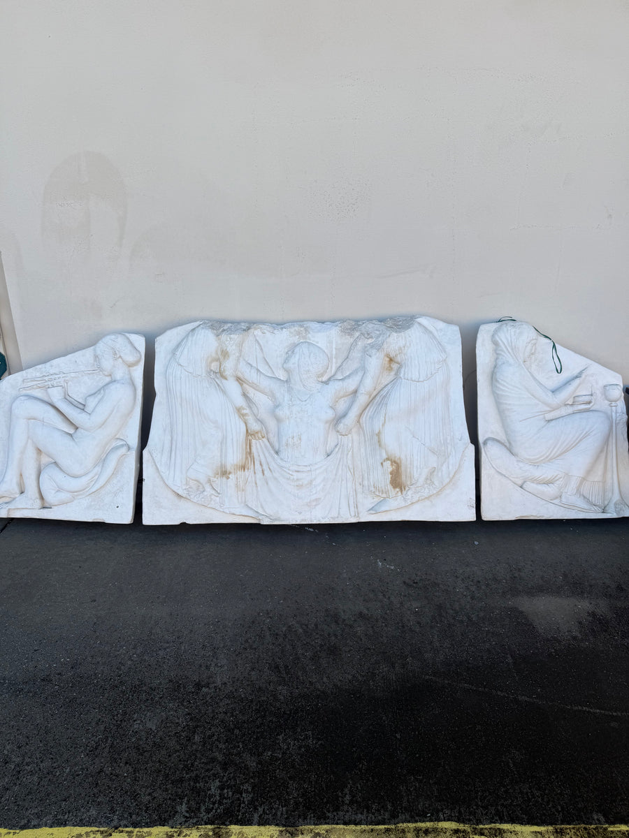 Rare Plaster Panels Made from Greek Originals – McIntosh Cottage Antiques